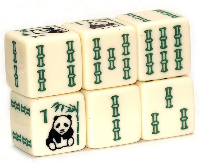 Bamboo - Panda, Sprout Bamboo and Peacock – Modern Mahjong