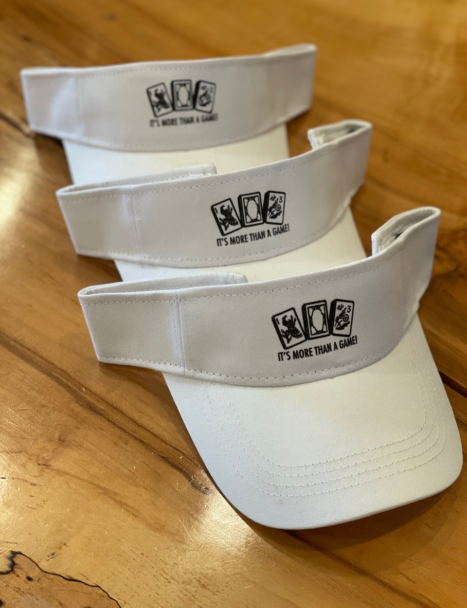 Visor - IT'S MORE THAN A GAME - Cotton Twill Visor- Styled by Modern M ...