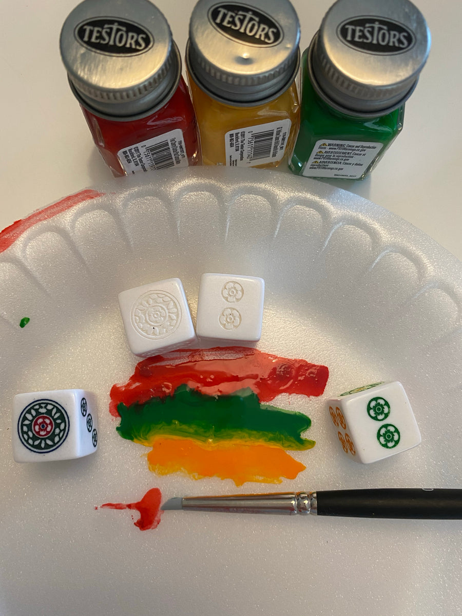 Paint your own Mahjong Dice™ – Modern Mahjong